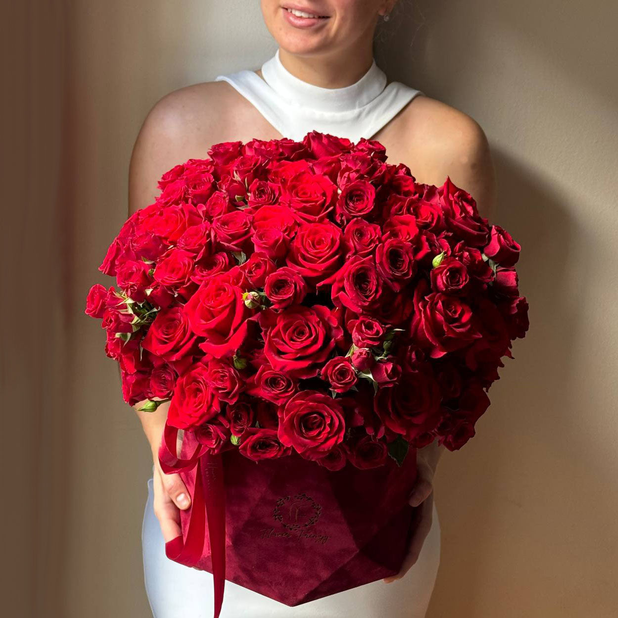 515. Ruby Romance Box – FlowerFrenzyLA